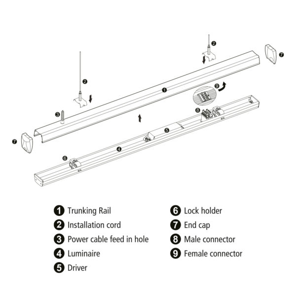 TRUNK (CONFIGURATION with TRACK LIGHT) - GLight